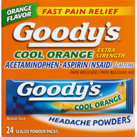 Goody's - Goodys Extra Strength Cool OranGE Headache Powders 24 Count ...