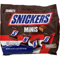 Snickers - Snickers Minis Chocolate Peanut Caramel Candy Bars 18 Ounces ...