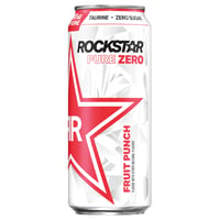 Rockstar - Rockstar, Pure Zero - Energy Drink, Sugar Free, Fruit Punch ...