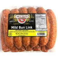 Nettles - Nettles Bun Length Mild Smoked Link Sausage 2.5 Lb (2.50 ...