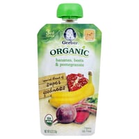 Gerber - Gerber Baby Food, Organic, Crawler, Bananas, Beets ...