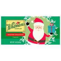 WHITMAN'S SAMPLER - Whitman's Holiday Sampler Chocolates 1.6 Ounces (1. ...