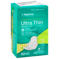 TopCare - TopCare, Everyday - Pads, Ultra Thin, with Flexi-Wings, Long ...