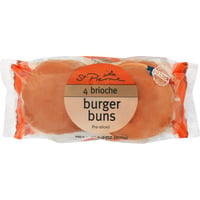 St Pierre - St Pierre, Burger Buns, Brioche (4 count) | Shop | Stater ...