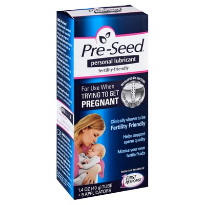 Pre Seed - Pre Seed, Personal Lubricant, Fertility-Friendly (1.4 oz ...