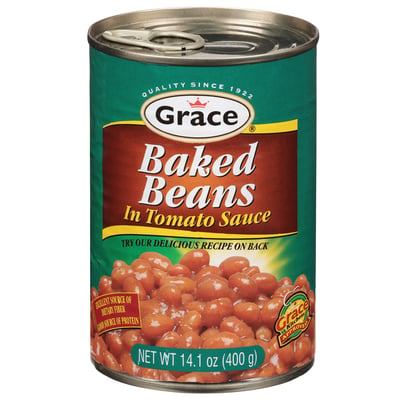 Grace - Grace, Beans, Baked, Tomato Sauce (14.1 oz) | Shop | Weis Markets