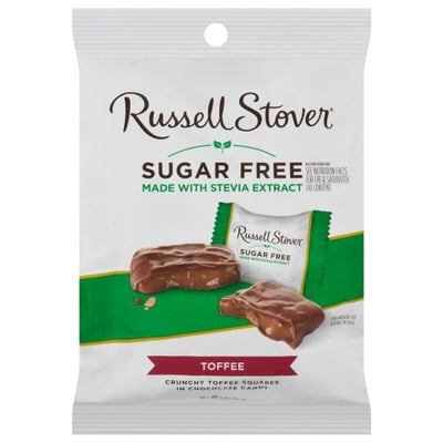 Russell Stover - Russell Stover, Chocolate Candy, Sugar Free, Toffee (3 ...