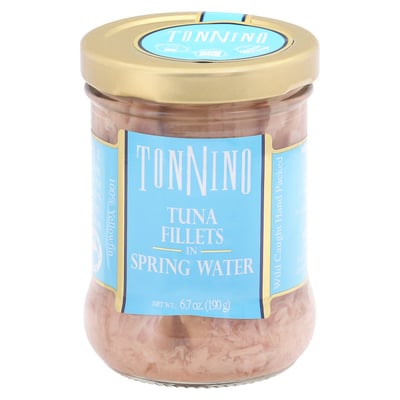 Tonnino - Tonnino, Tuna Fillets, in Spring Water (6.7 oz) | Shop | Weis ...