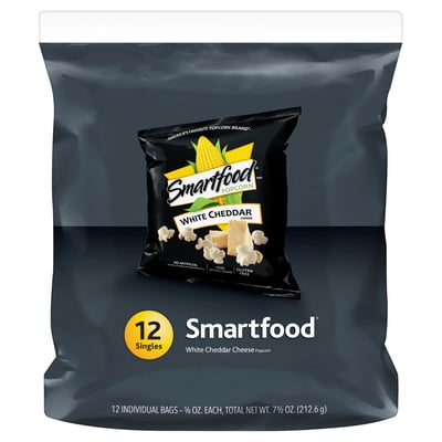 Smartfood - Smartfood, Popcorn, White Cheddar Cheese (7.5 OZ) | Shop ...