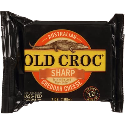 Old Croc - Old Croc Sharp Cheddar Cheese 7 Oz (7 ounces) | Winn-Dixie ...