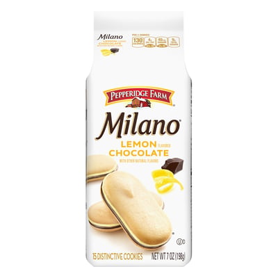 Pepperidge Farm - Pepperidge Farm, Milano - Cookies, Lemon Chocolate ...