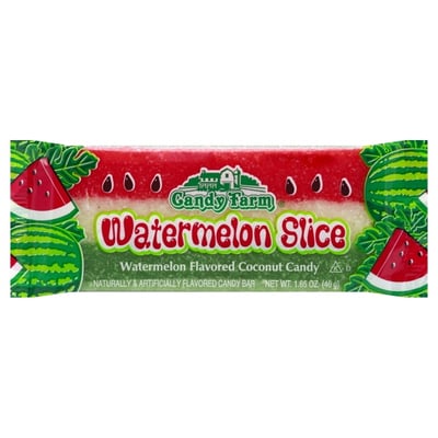 Candy Farm - Candy Farm Coconut Candy, Watermelon Slice (1.65 oz ...
