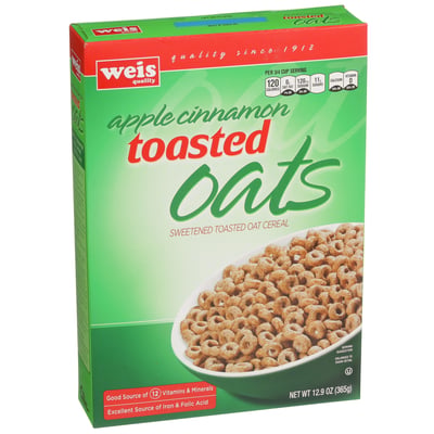 Weis Quality - Weis Quality, Apple Cinnamon Toasted Oats Sweetened ...