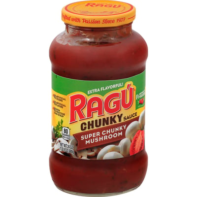 Ragu - Ragu, Sauce, Chunky, Super Chunky Mushroom (24 oz) | Shop | Weis ...