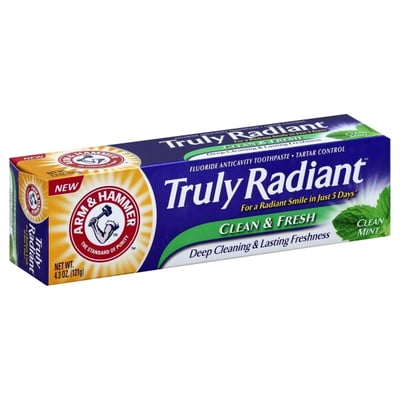 Arm & Hammer - Arm & Hammer, Truly Radiant - Toothpaste, Fluoride ...