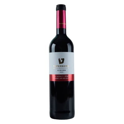 TEPERBERG - Teperberg Vision Merlot Dry Red Wine 750 Milliliters (750 ...