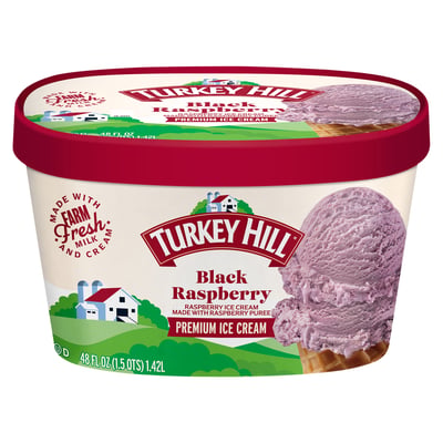 Turkey Hill - Turkey Hill, Ice Cream, Premium, Black Raspberry (48 fl ...