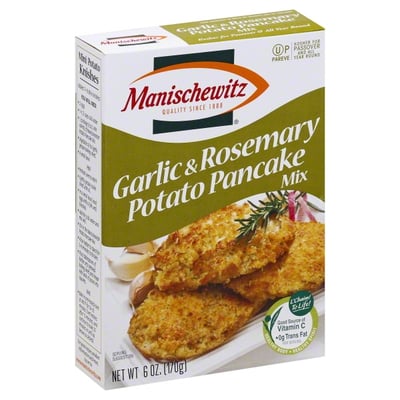 Manischewitz - Manischewitz Pancake Mix, Potato, Garlic & Rosemary (6 ...