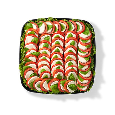 Weis Platter Creations - Tomato and Mozzarella Platter- Small (Serves 8 ...