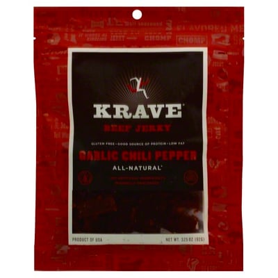 Krave - Krave, Beef Jerky, Garlic Chili Pepper (3.25 oz) | Shop | Weis ...