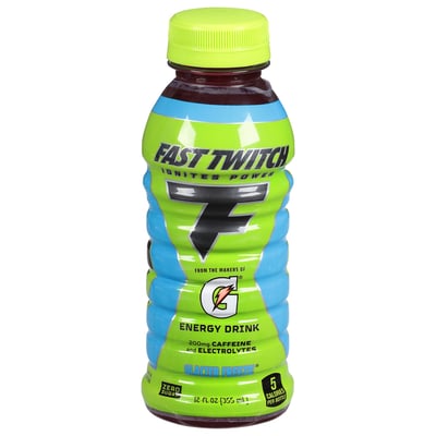 Fast Twitch - Fast Twitch, Energy Drink, Glacier Freeze (12 fl oz ...