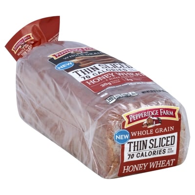 Pepperidge Farm - Pepperidge Farm, Bread, Whole Grain, Honey Wheat ...