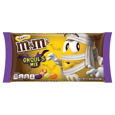 M&M's - M&M's, Ghoul's Mix Peanut Chocolate Halloween Candy (11.67 oz ...