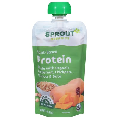 Sprout Organics - Sprout Organics, Protein, Plant-Based (4 oz) | Shop ...