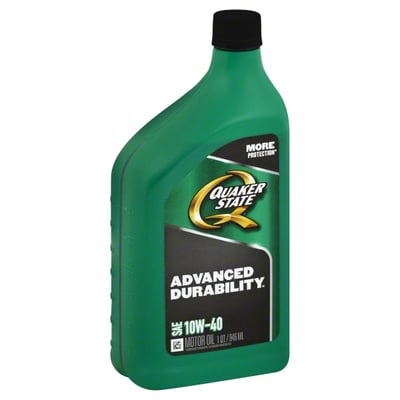 Quaker State - Quaker State, Advanced Durability - Motor Oil, SAE 10W ...