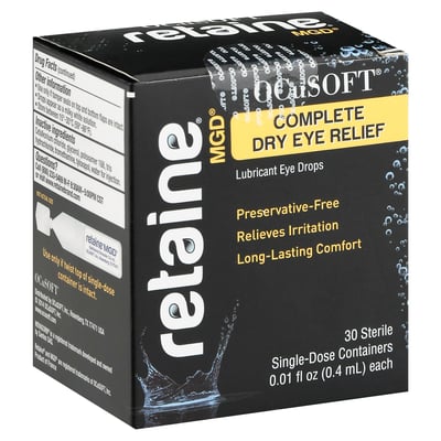 OCuSOFT - OCuSOFT, Retaine MGD - Lubricant Eye Drops, Complete Dry Eye ...