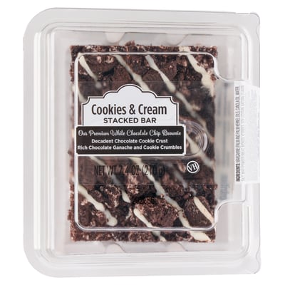 THE ORIGINAL CAKERIE - Cookies & Cream Brownies 7 Ounces (7 ounces ...