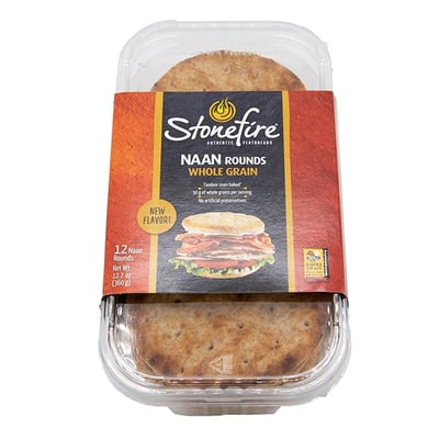 Stonefire - Stonefire Bread Whole Grain Naan 12 Pack (13 ounces) | Shop ...