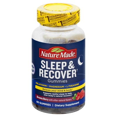 Nature Made - Nature Made, Sleep & Recover, Dreamy Berry, Gummies (60 ...