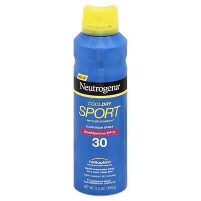 Neutrogena - Neutrogena Sunscreen, CoolDry Sport, Spray, Broad Spectrum ...
