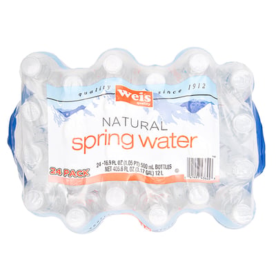 Weis Quality - Weis Quality, Natural Spring Water (3.1 gal) | Shop ...