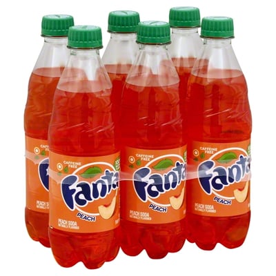 Fanta - Fanta Soda, Peach, 6 Pack (6 count) | Shop | Weis Markets