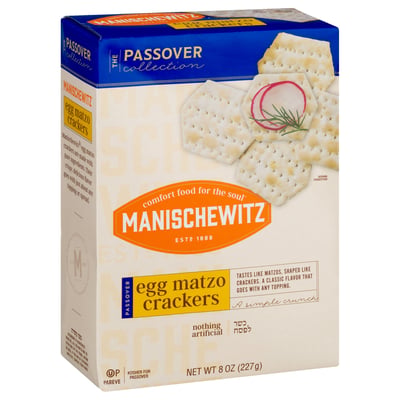 Manischewitz - Manischewitz Egg Matzo Crackers (8 ounces) | Winn-Dixie ...