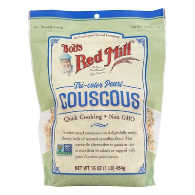 Bobs Red Mill - Bobs Red Mill, Couscous, Tri-Color Pearl (16 oz) | Shop ...