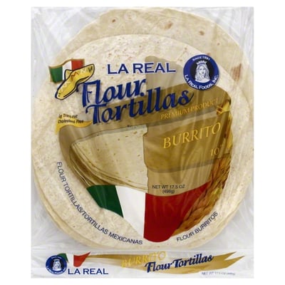 La Real - La Real Flour Tortillas 17 Ounces (17 ounces) | Winn-Dixie ...