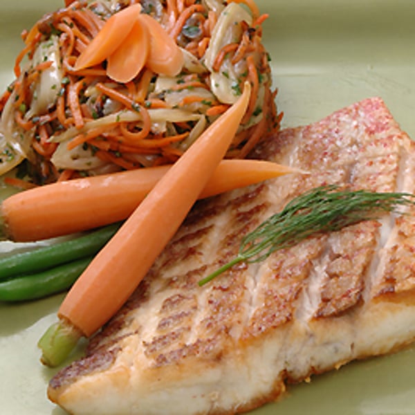 Seared Florida Snapper with Fennel and Carrot Sauté | Recipes | Weis ...