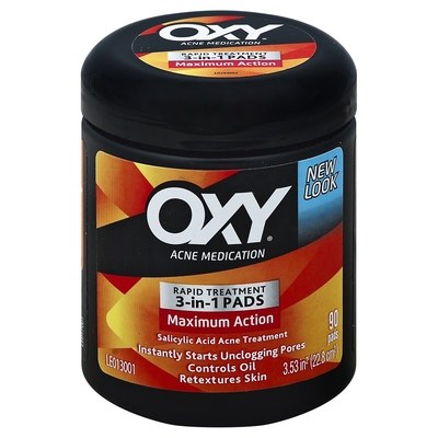 Oxy - Oxy, Acne Medication, Rapid Treatment, Maximum Action, 3-in-1 ...